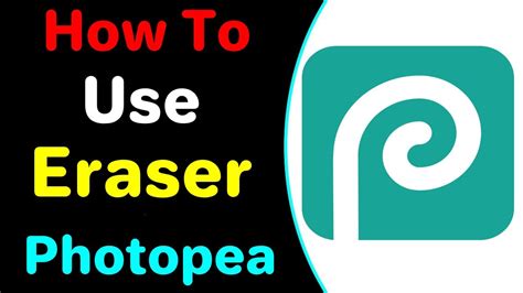 How To Use Eraser In Photopea YouTube