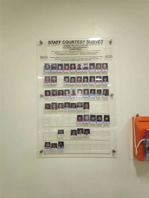 Acrylic Organization Chart Ampang Selangor Kuala Lumpur Kl Malaysia Manufacturer Supplier