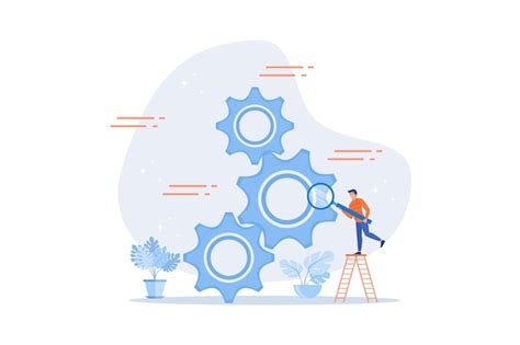 Premium Vector Analyze Problem To Fix The Process Solving Business Issue For Smooth Workflow