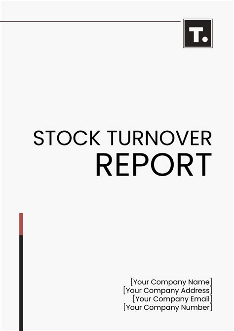 Free Stock Report Templates To Edit Online And Print