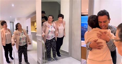 La Tierna Reacción De La Mamá De Jhonny Rivera Al Conocer Su Nuevo Apartamento