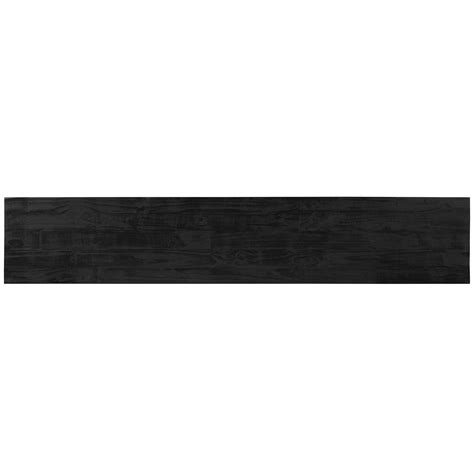 Matthes Reclaimed Pine Console Table Aged Black High Fashion Home