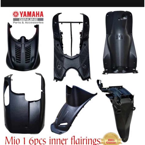 For Mio 1 Set Of Bangka Engine Cover Araro Fender Footboard Dibdib