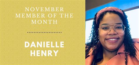 November Member Of The Month Danielle Henry Dallas Society Of Women