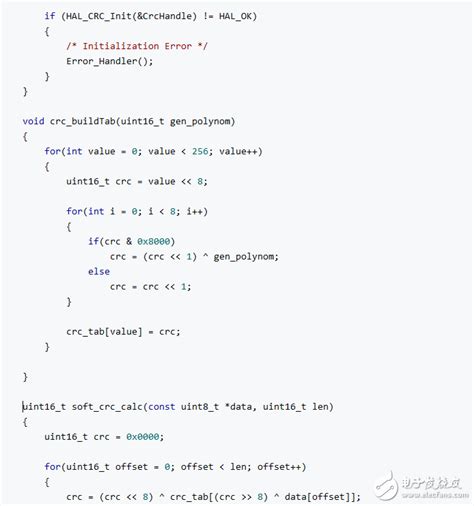 Stm32之软件crc和硬件crc速度测试 电子工程世界
