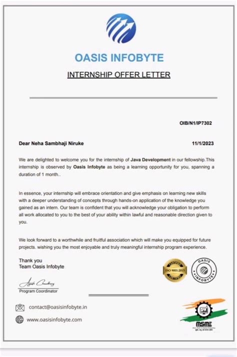 Javaprogramming Internship Neha Niruke