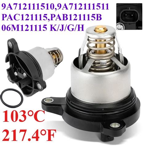 Coolant Thermostat For Audi Porsche 9a712111510 9a712111511 06m121115k