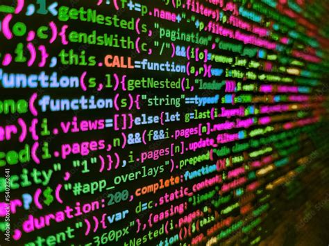 Computer Programming Source Code Php Language And Coding Function Developer Computer Script