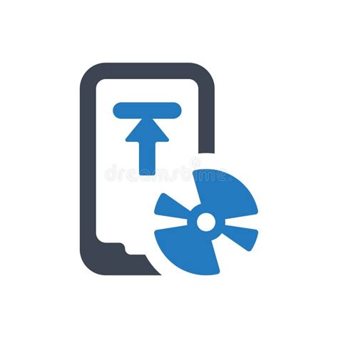 Mobile Software Install Icon Stock Vector Illustration Of Install