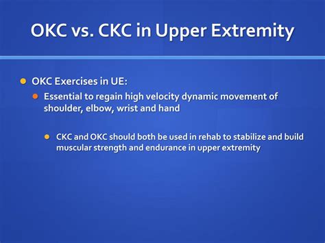 Ppt Open Versus Closed Kinetic Chain Exercise In Rehabilitation Powerpoint Presentation Id