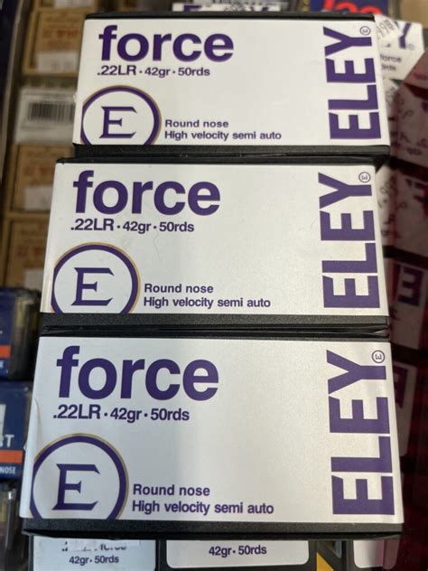Eley Force 22lr Heberlings Sport Shop