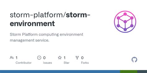 Github Storm Platform Storm Environment Storm Platform Computing Environment Management Service