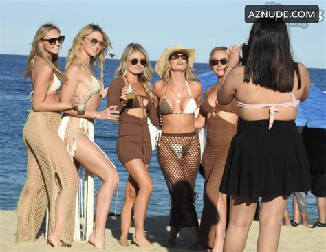 Juliette Porter Sexy Spotted Enjoying A Day With Her Friends In Los Cabos Aznude