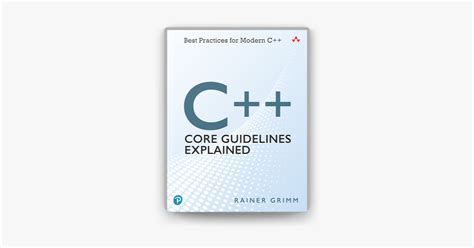 ‎c Core Guidelines Explained Của Rainer Grimm Trên Apple Books