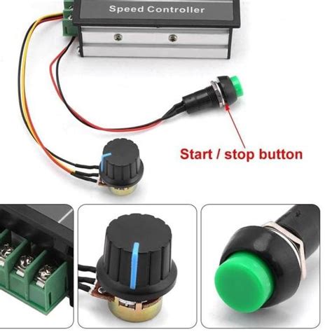 jual pwm motor speed control pwm dc 6v 60v 30a pwm 12v 24v 36v 48v hho