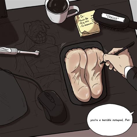 Rule 34 Barefoot Bondage Bound Toes Crying Desk Dog Ears Electric