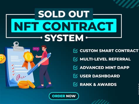your nft smart contract with a referral system upwork