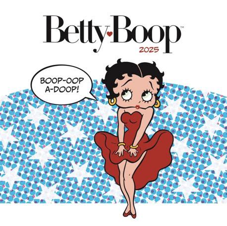 Betty Boop Square Wall Calendar 2025 Carousel Calendars 교보문고
