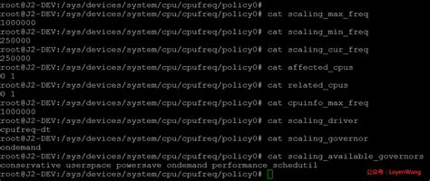 原创Linux cpufreq framework LoyenWang 博客园