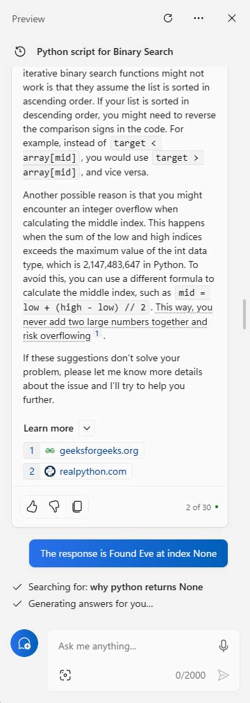 Bings New Ai Copilot Refuses To Generate Code Rartificialinteligence
