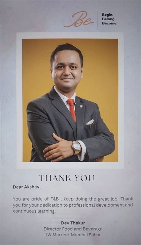 Akshay Shinde On Linkedin Dev Thakur Sir I Wanted To Take A Moment To