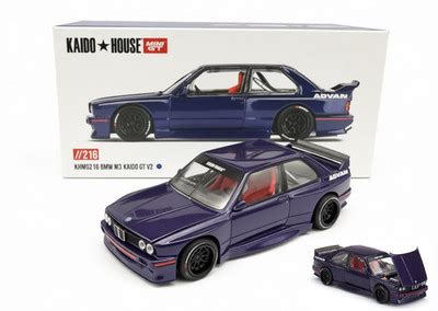 Kaido House X Mini Gt 164 Bmw M3 Kaido Gt V2 Purple Diecast Model