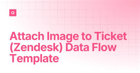 Attach Image To Ticket Zendesk Data Flow Template Airkit Ai