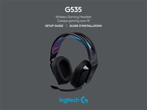 Logitech G335 Wired Gaming Headset User Manual Setup Guide Features