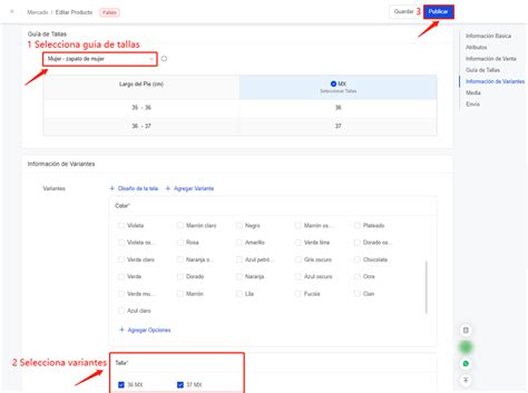 Mercado Libre Mercado Validation Errorattribute Sizegridid Is