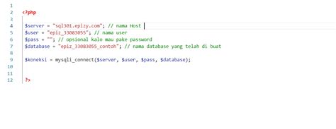Tutorial Menghubungkan Database Ke Website Dengan Menggunakan Infinity Free Copaster