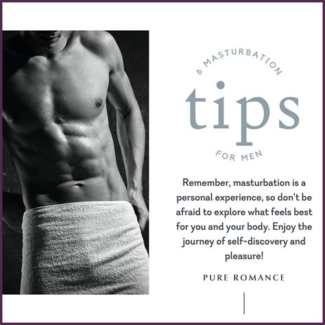 Masturbation Tips Men Pure Romance