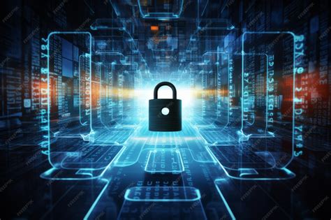 Premium Photo Safeguarding Digital Assets Exploring The Intersection Of Cybersecurity Data