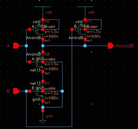 Lab 6 Design And Layout Of NAND XOR And Full Adder
