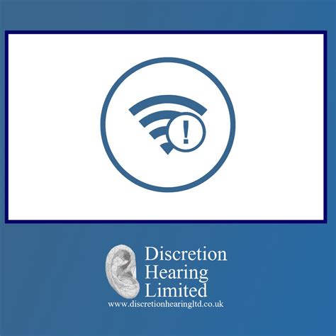 Discretion Hearing Limited On Linkedin Unfortunately Were Having Problems With Our Wifi