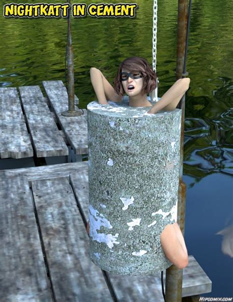 Cement Concrete Bondage Bdsm Cumception