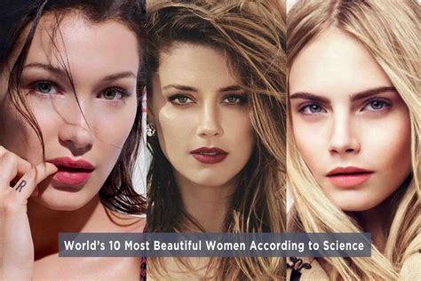 Worlds 10 Most Beautiful Women According To Science My 2 Cents