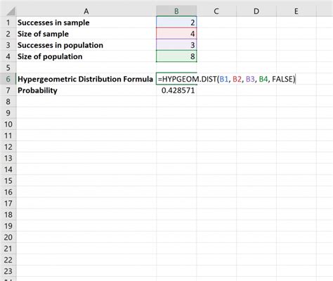 How To Use The Hypergeometric Distribution In Excel