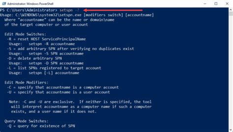Setspn Manage Service Principal Names In Active Directory From The