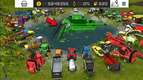 All Tools And Vehicles Park Around The Lake In Fs 16 Farming