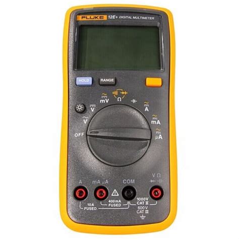 Fluke 12e Digital Multimeter Ac Dc Diode R C Voltage Current Ohm Capacitance Ebay