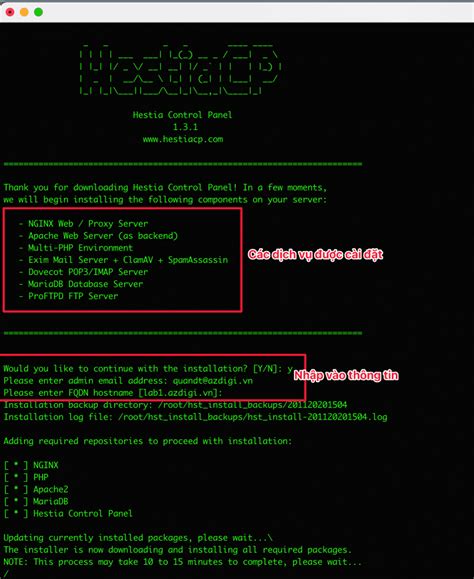 Hestiacp Installation Guide With 4 Steps
