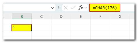 How To Insert Degree Symbol In Excel 5 EASY WAY