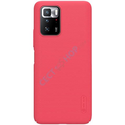 Xiaomi Redmi Note 10 Pro 5G Nillkin Frosted Schutzhülle (CN) (Rot)
