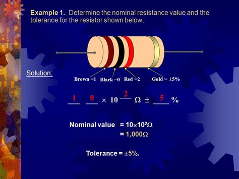 Standard Resistor Values Wmlasopa
