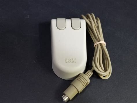 Vintage Ibm 2 Button Mouse Ps2 1057313 Rare Mouse Tested Etsy