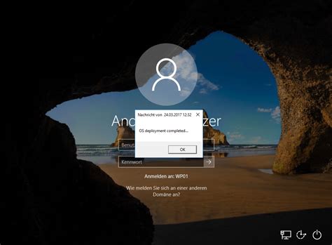 Show A Message After An Osd Task Sequence