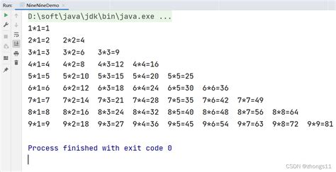 Java实现九九乘法表java九九乘法表 Csdn博客 Java实现九九乘法表java九九乘法表 Csdn博客