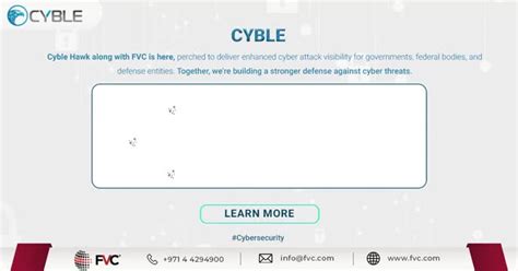 [video] Cyble And Fvc A Stronger Defense Against Cyber Threats Fvc Cyber Security Posted On
