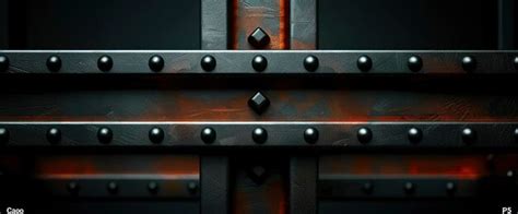 Hbeam Steel Structure Representing Robustness And Foundation Premium Ai Generated Image