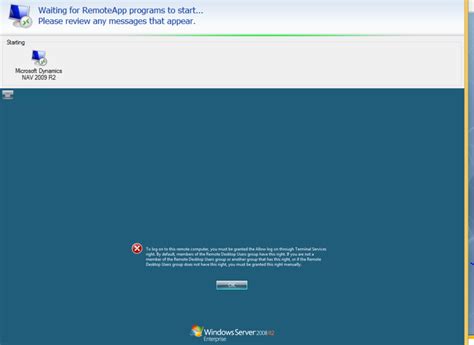 Remote App Access Failure Windows Spiceworks Community